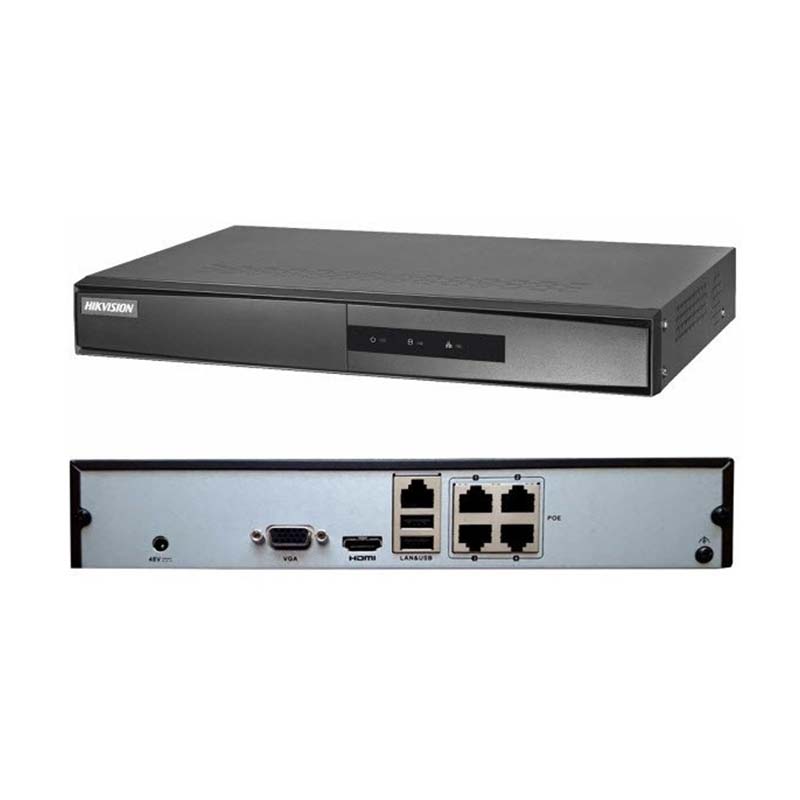 OEM HIKVISION DS-7104NI-Q1/4P/M 4-ch Economic NVR, Up to 4-ch Network ...