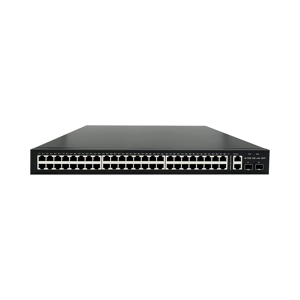48 Port All 10/100/1000Mbit Gigabit POE Switch | ENSTER