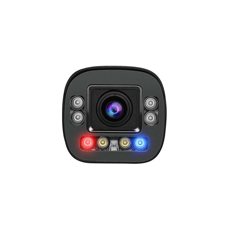 Outdoor 8MP Bullet CCTV IP Security Sound light alarm Camera with Two ...