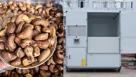 Cashew Nuts Dryer | AIM Industrial Nut Drying Machine | AIM