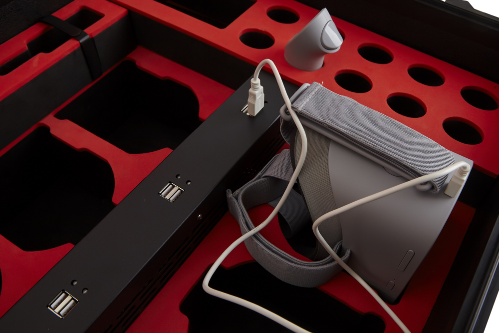 VR Headset Charging Trolleys