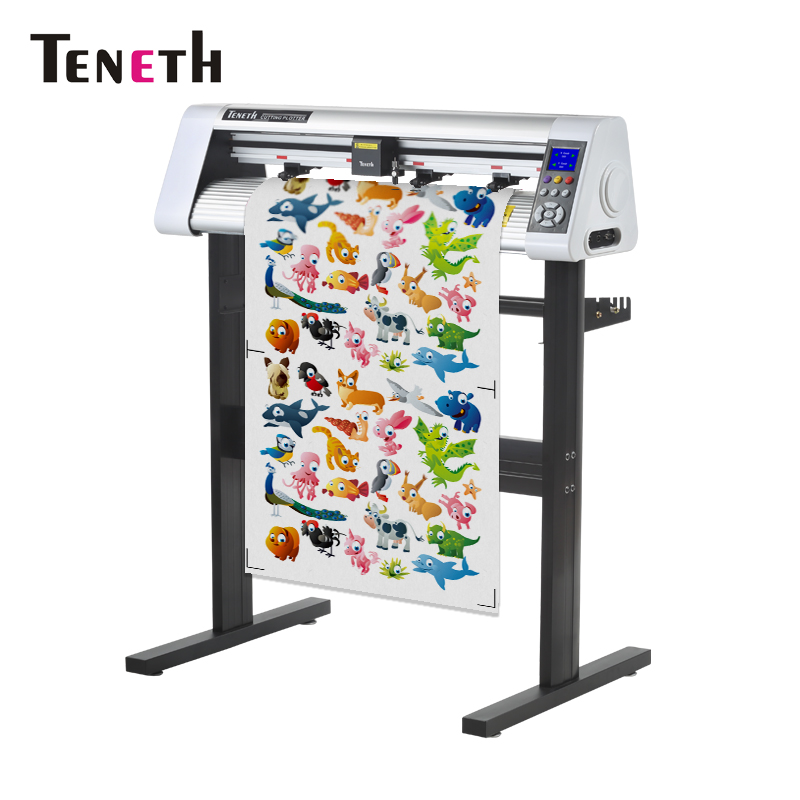 Semi-Automatic T24L Vinyl Graphic Cutting Plotter