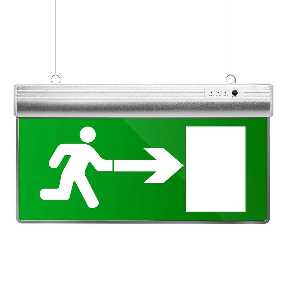 LED Emergency Light With Exit Design Exit Sign