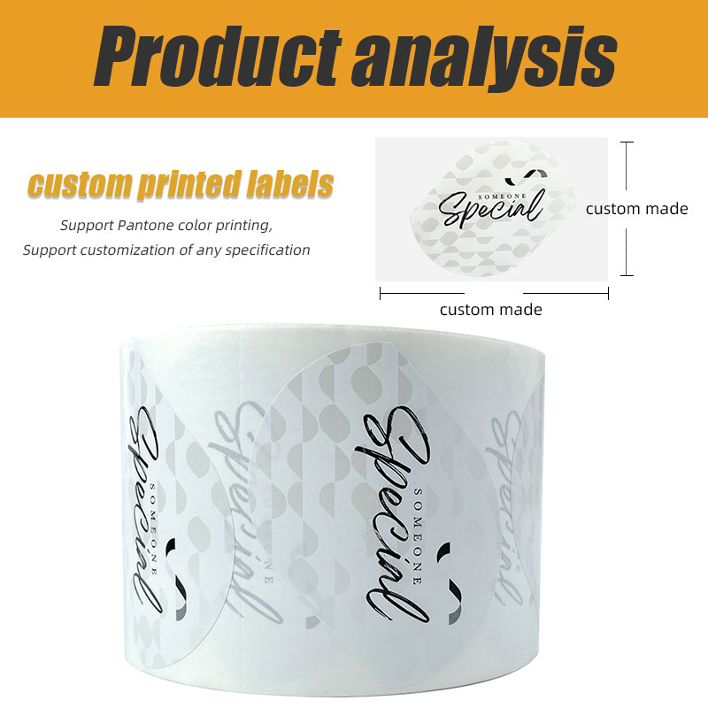Wholesale Label Printing Custom Heat Transfer Label Manufacturer