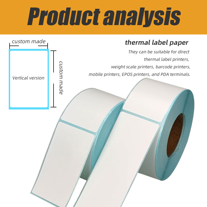 Customized three proof thermal label sticker manufacturer