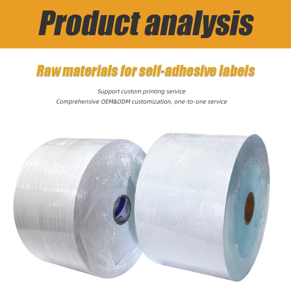 Customized various self-adhesive label materials label base paper ...