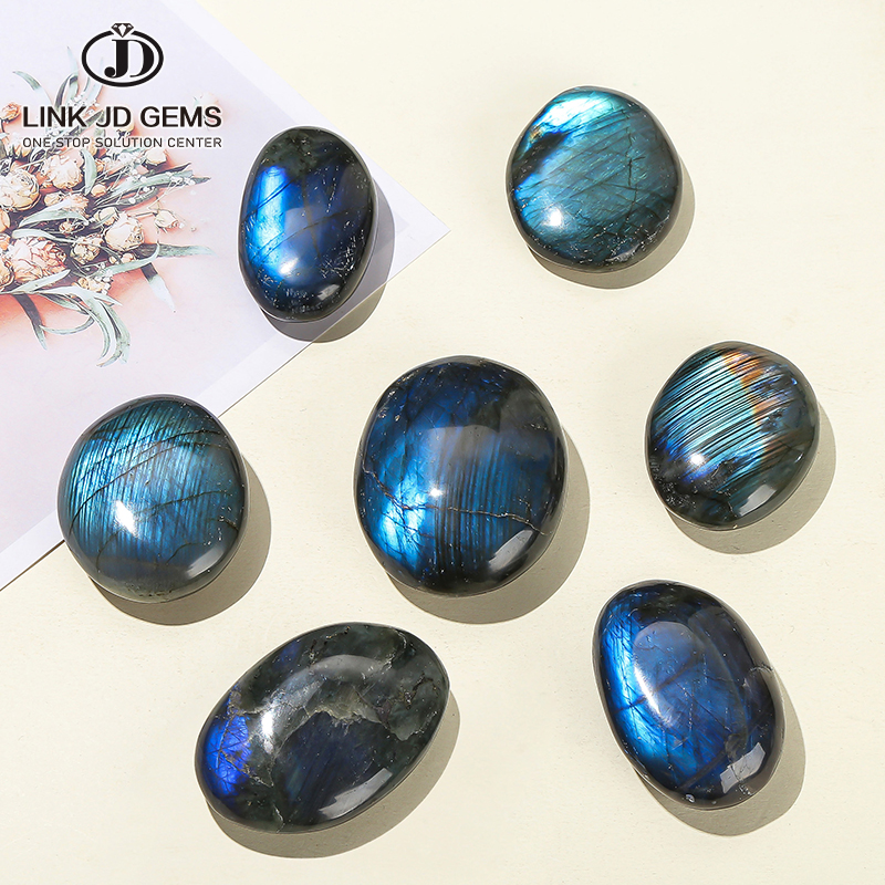 Leading Gemstone Beads Manufacturer Natural Labradorite Tumbled Stone ...