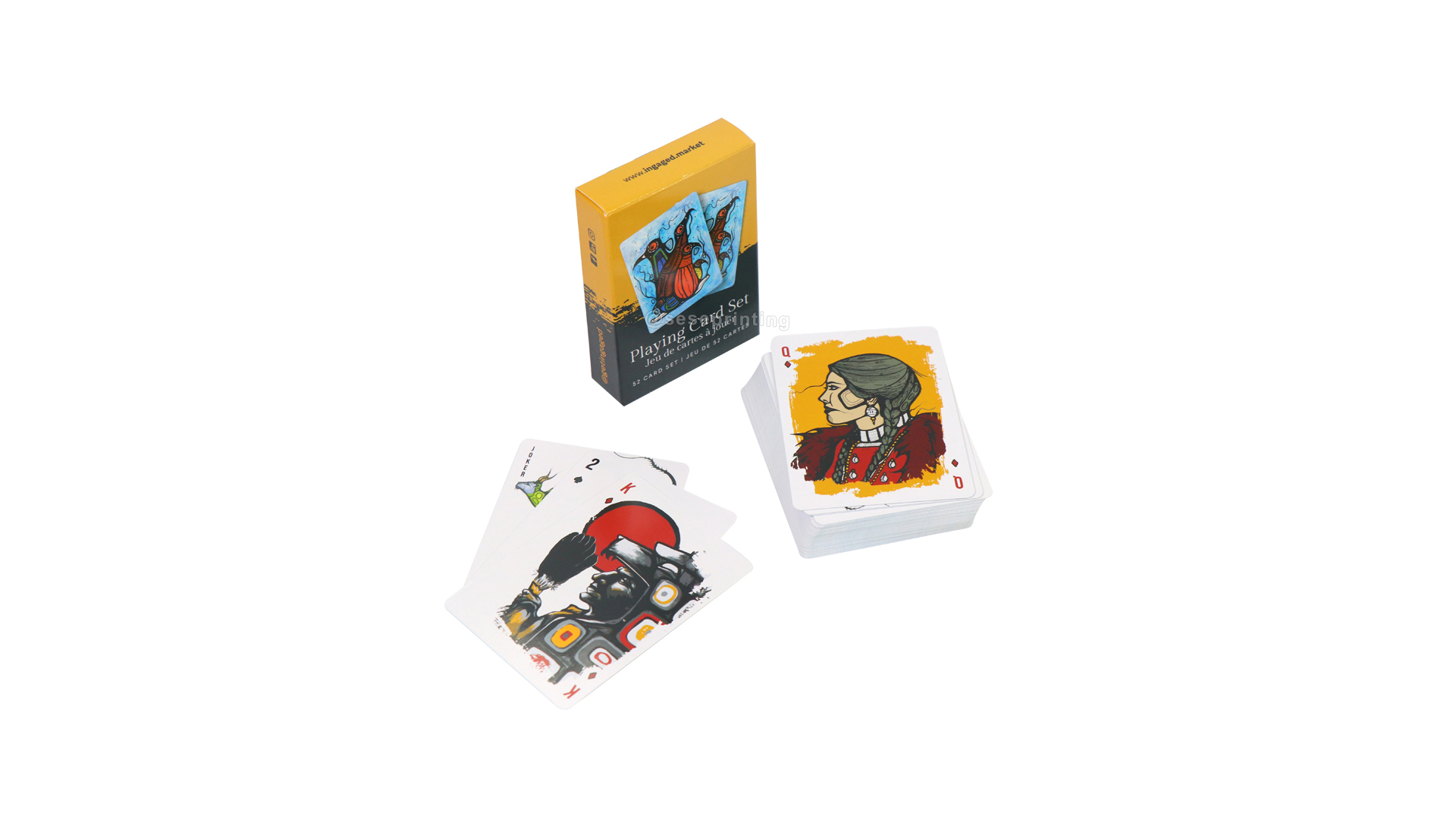 Printing Custom 52 Playing Card Set Design Your Own Cards Games | SeSe ...