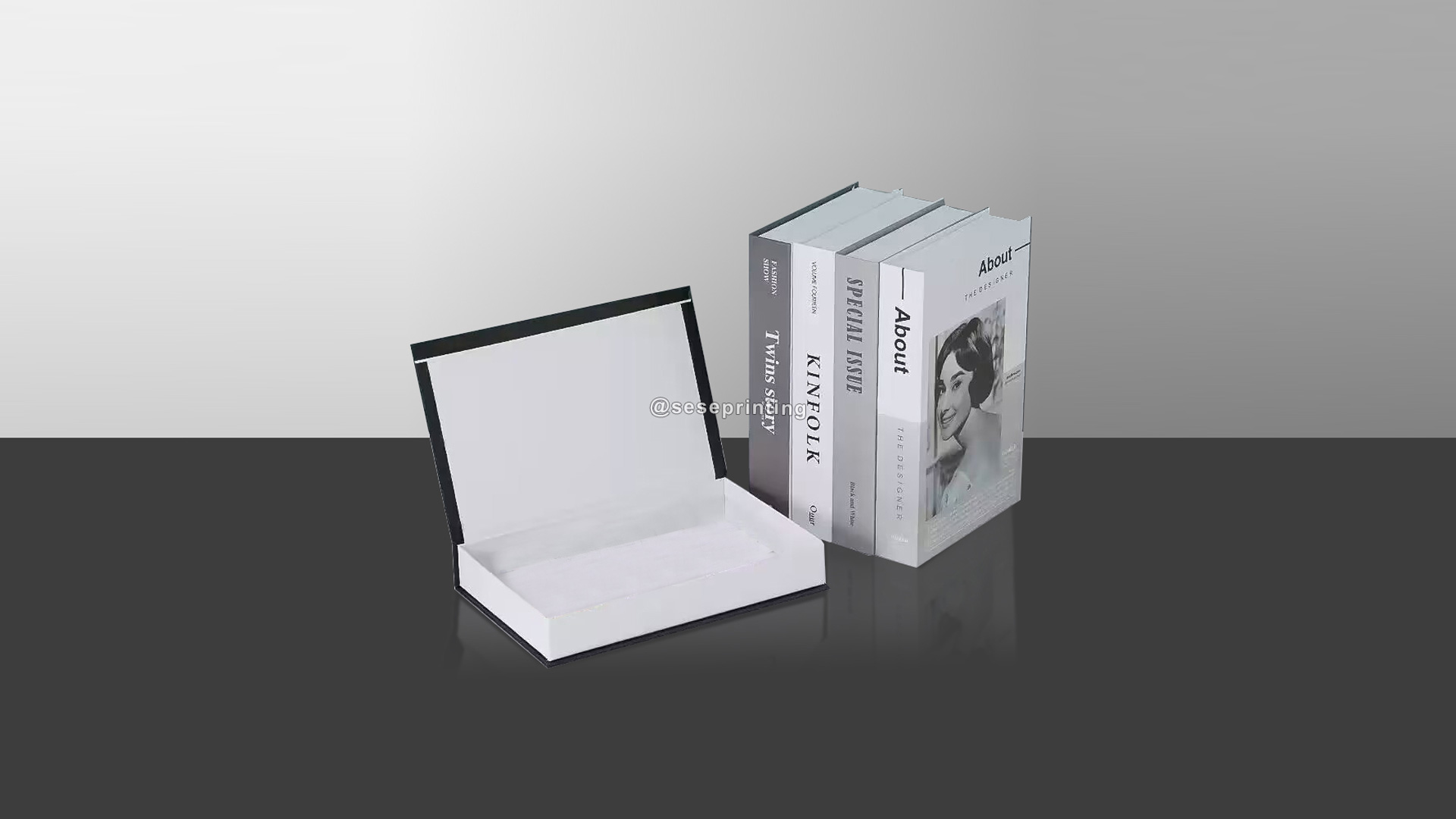 Fashion Magazine Fake Books for Decoration Storage Box Luxury ...