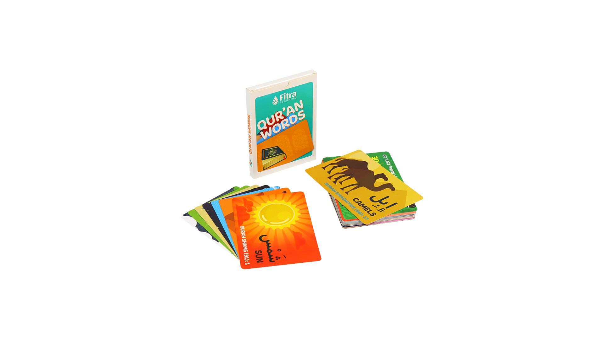 Custom Printing Educational Flash Card Word Cognition Memory Cards