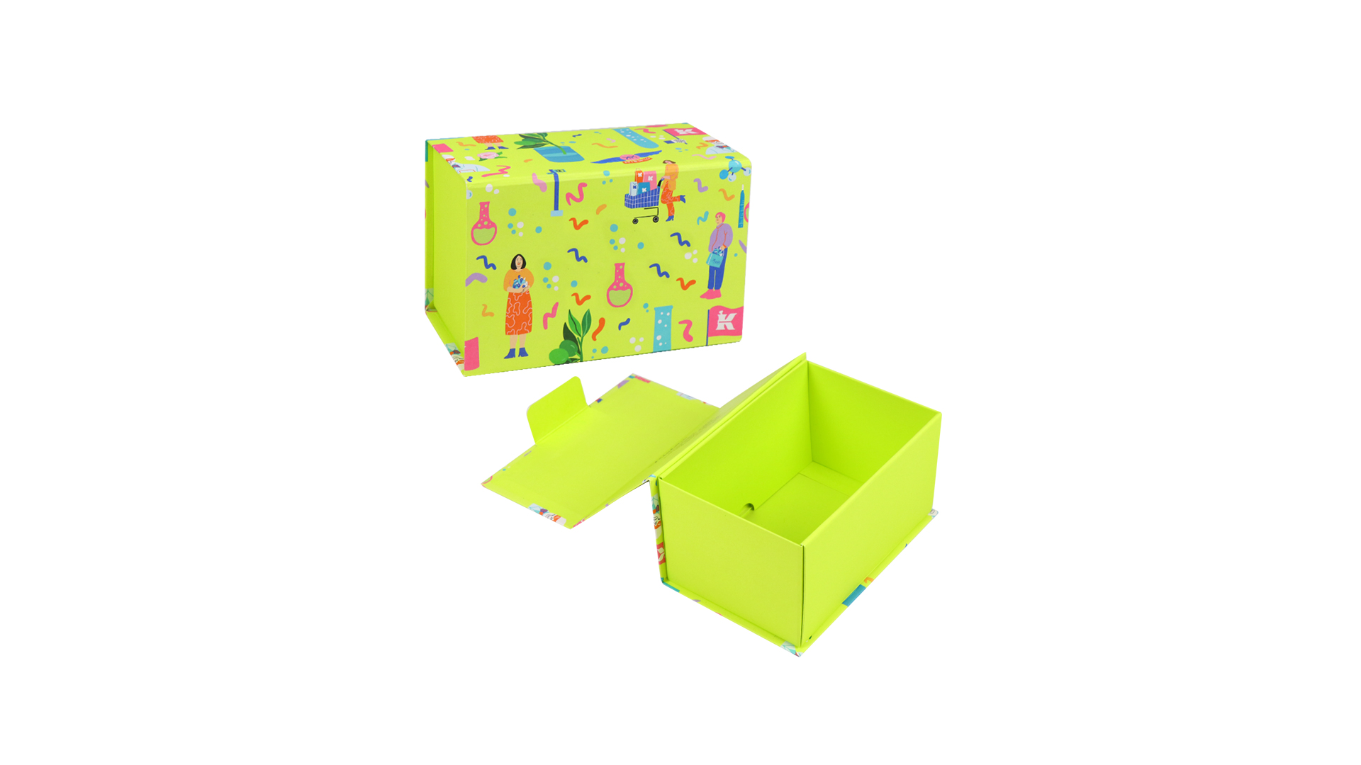 Custom Folding Magnetic Gift Box Collapsible Paper Packaging Boxes