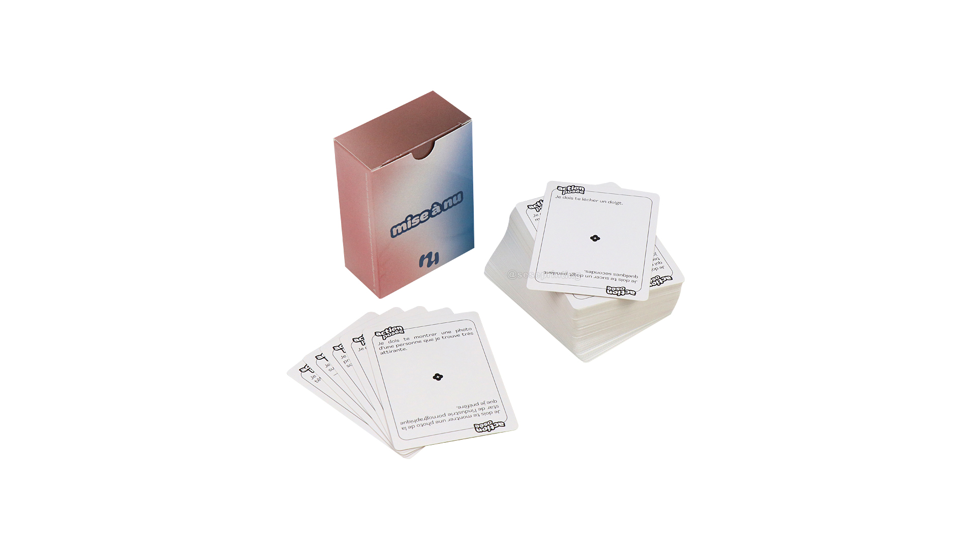 Custom Adult Question Cards Playing Card Printing Services