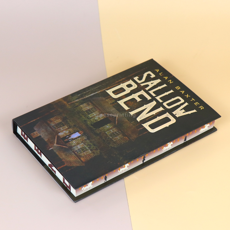 Sprayed Edges Book Custom Foil Hardcover Book Publishing Printing ...