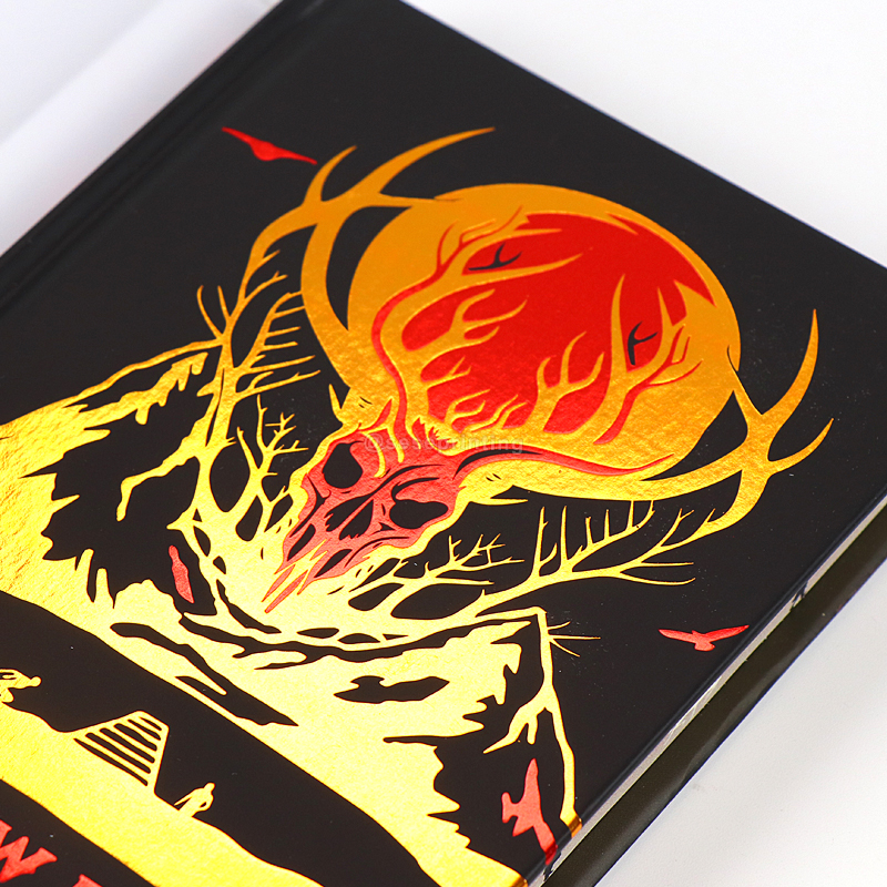 Sprayed Edges Book Custom Foil Hardcover Book Publishing Printing ...