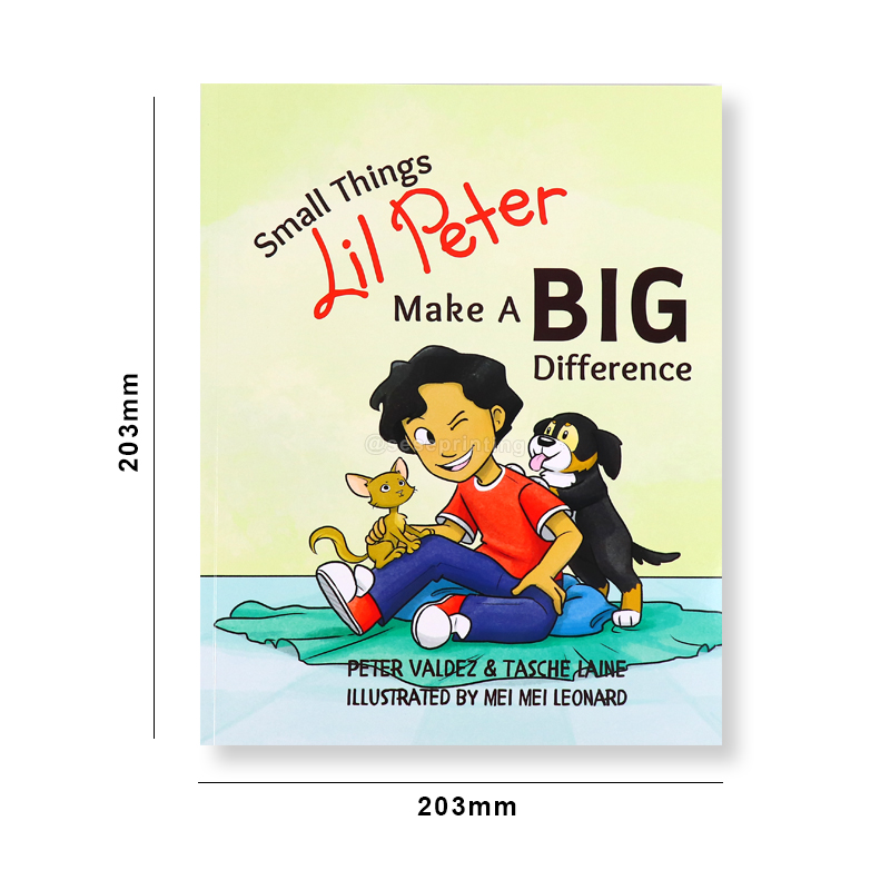 Paperback Book Printing Services Custom Kids Illustration Book | SeSe ...