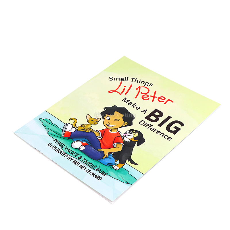 Paperback Book Printing Services Custom Kids Illustration Book | SeSe ...