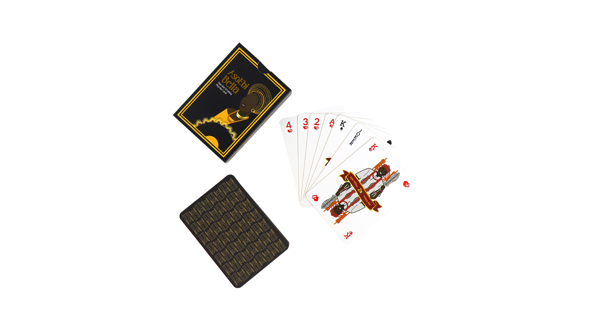 Custom Gold Edge Playing Cards Printing Your Own Design Card Game ...