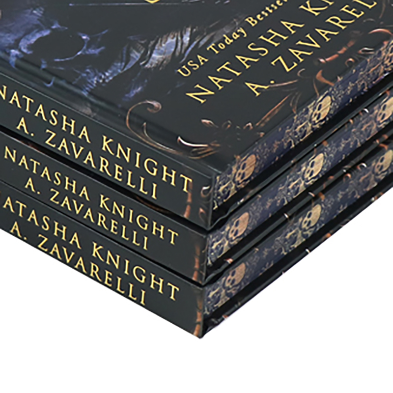 Case Bound Hardcover Fiction Book Printing with Sprayed Edges | SeSe ...