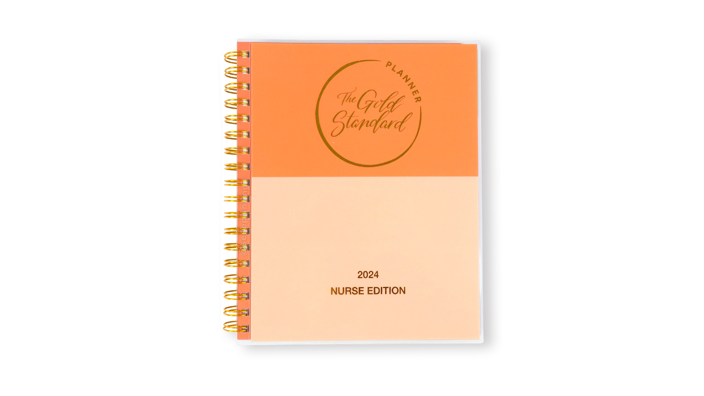 Personal PVC Cover Journal Printed Spiral Nurse Edition Planner | SeSe ...