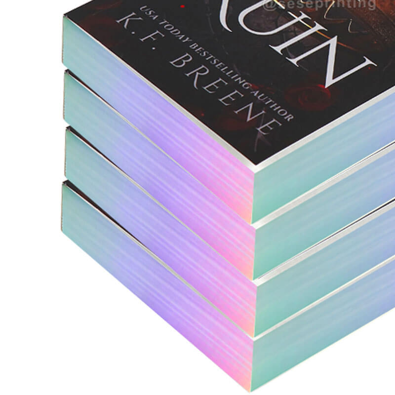 Custom Full Color Hardcover Book Printing Sprayed Edges/Spot UV | SeSe ...