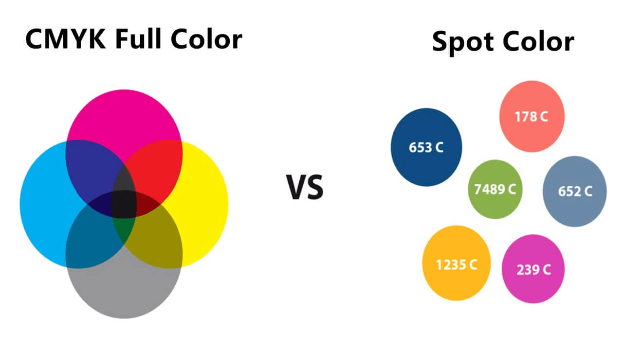 Spot Color vs. CMYK Color Printing | SeSe Printing