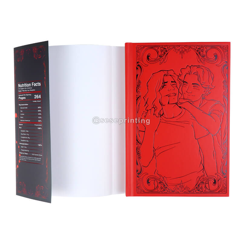 Sprayed Edge Hardcover Book Embossed Cover Book Novels Printing | SeSe ...