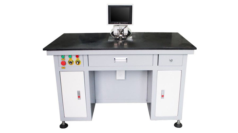 Vility Semi-automatic CCD vision Target Hole Precision Punch operating ...