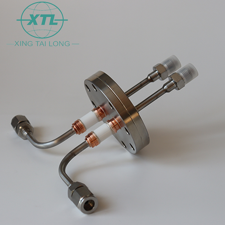 XTL sintyron feedthrough ceramic Water cooled high frequency vacuum ...