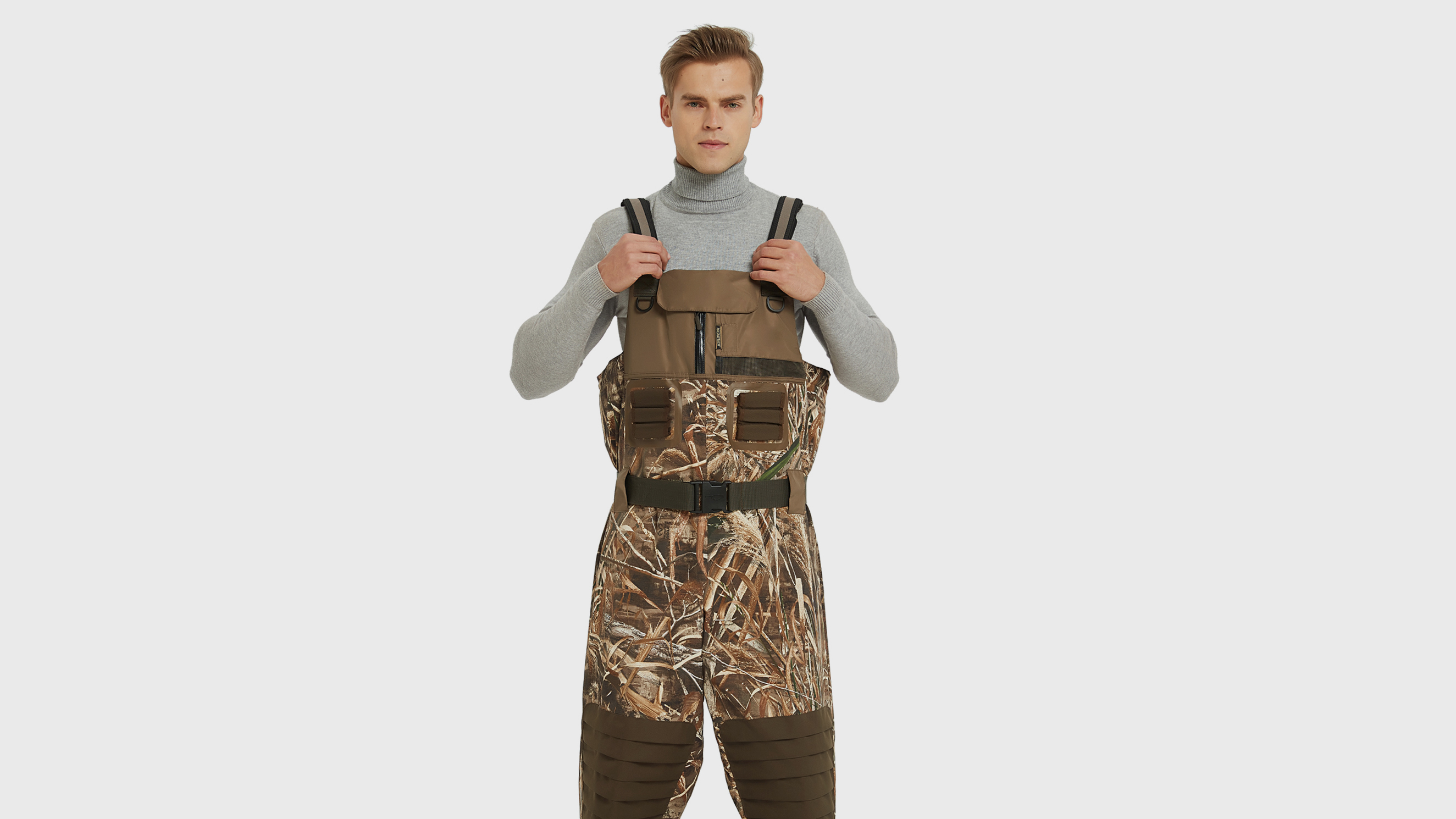 Waterflowl duck hunting wader