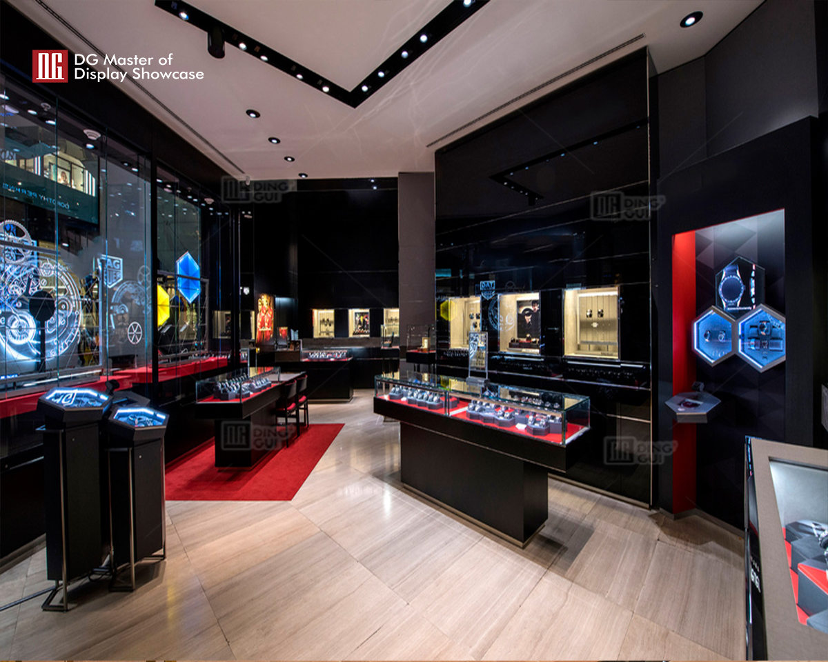 DG Showcase High End Watch Display Showcases Luxury Design Cabinet For ...