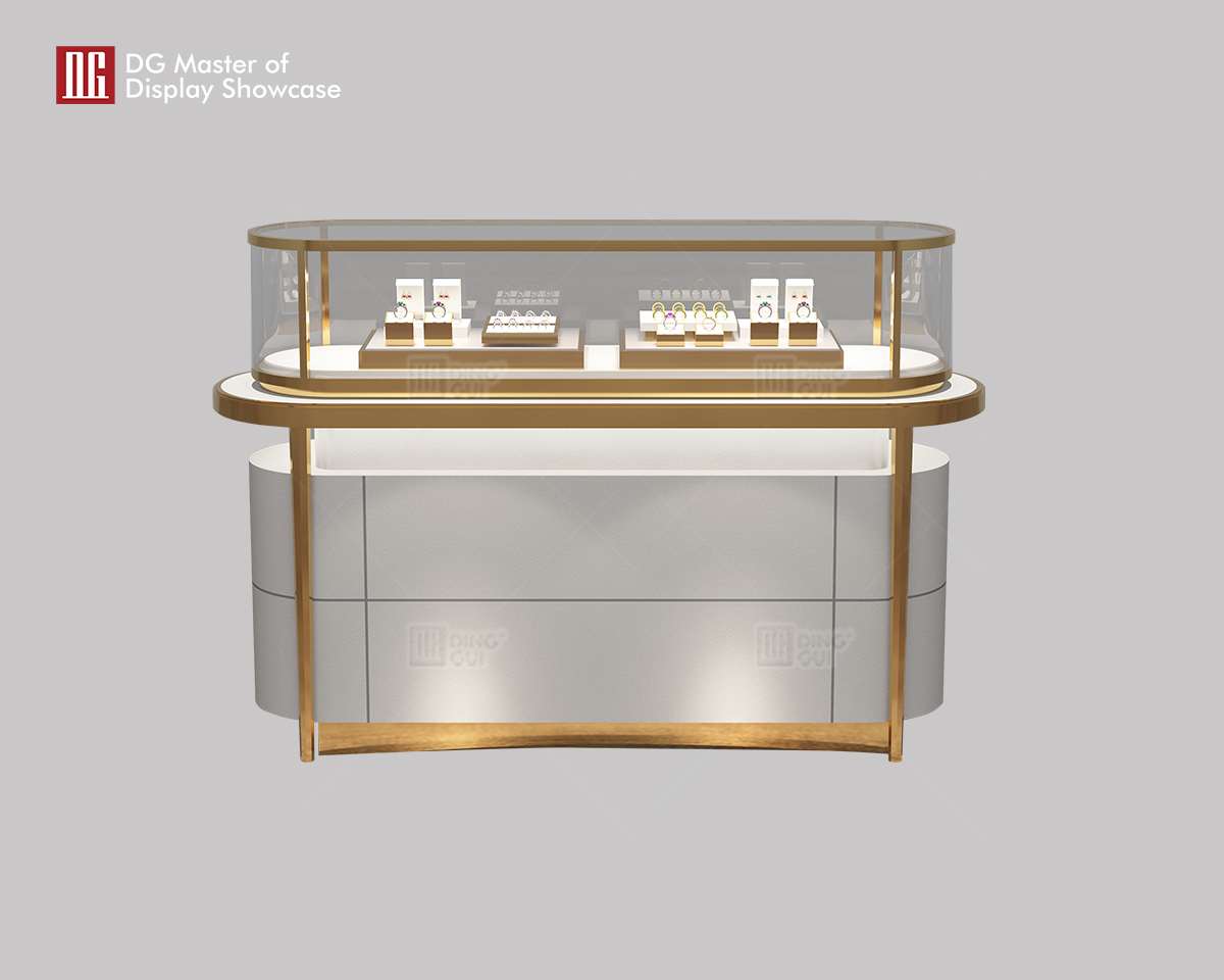 Jewellery Display Showcase Fancy Shop Counter Design | DG Display Showcase