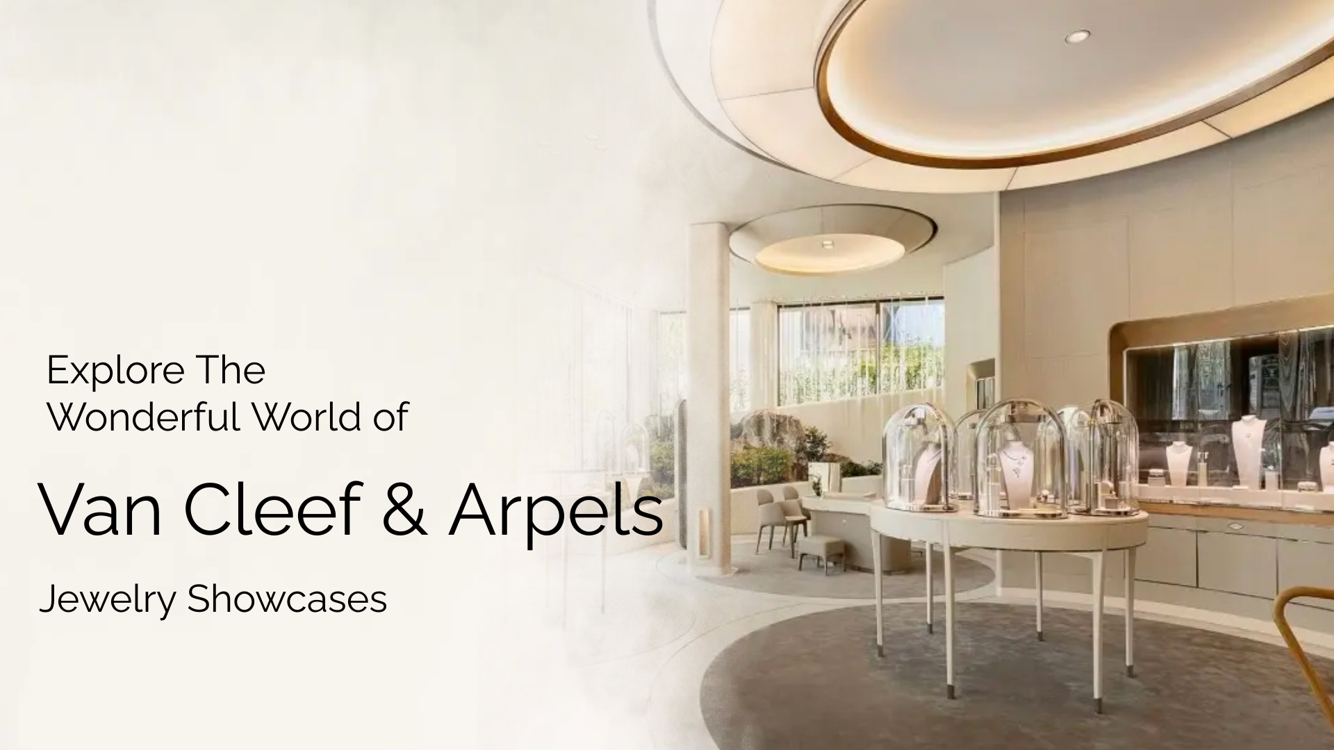Explore The Wonderful World of Van Cleef & Arpels Jewelry Showcases ...