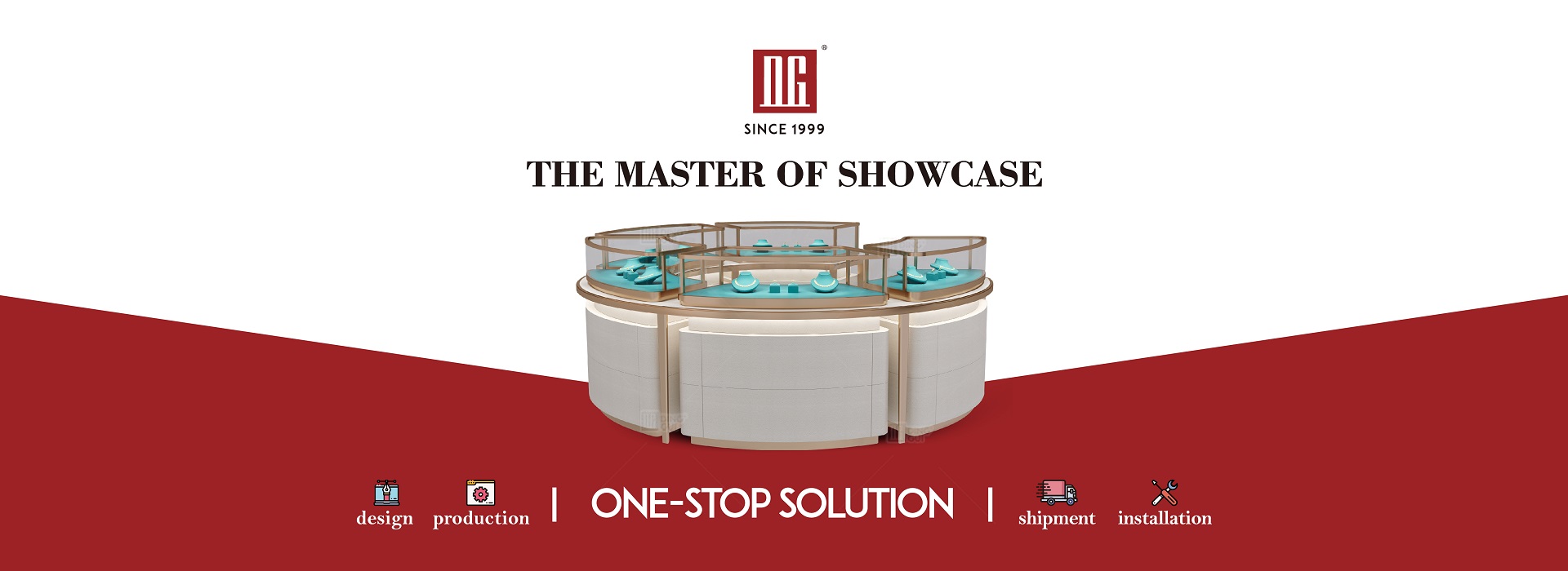 Professional Custom Display Showcase Factory