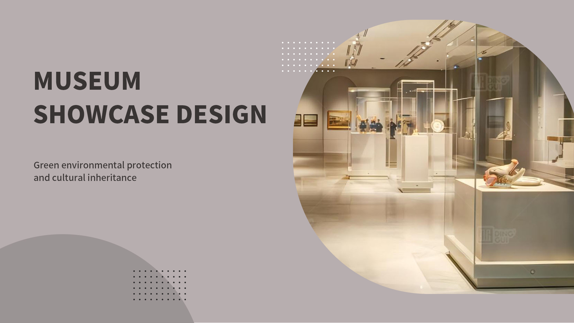 Museum showcase design: green environmental protection and cultural ...