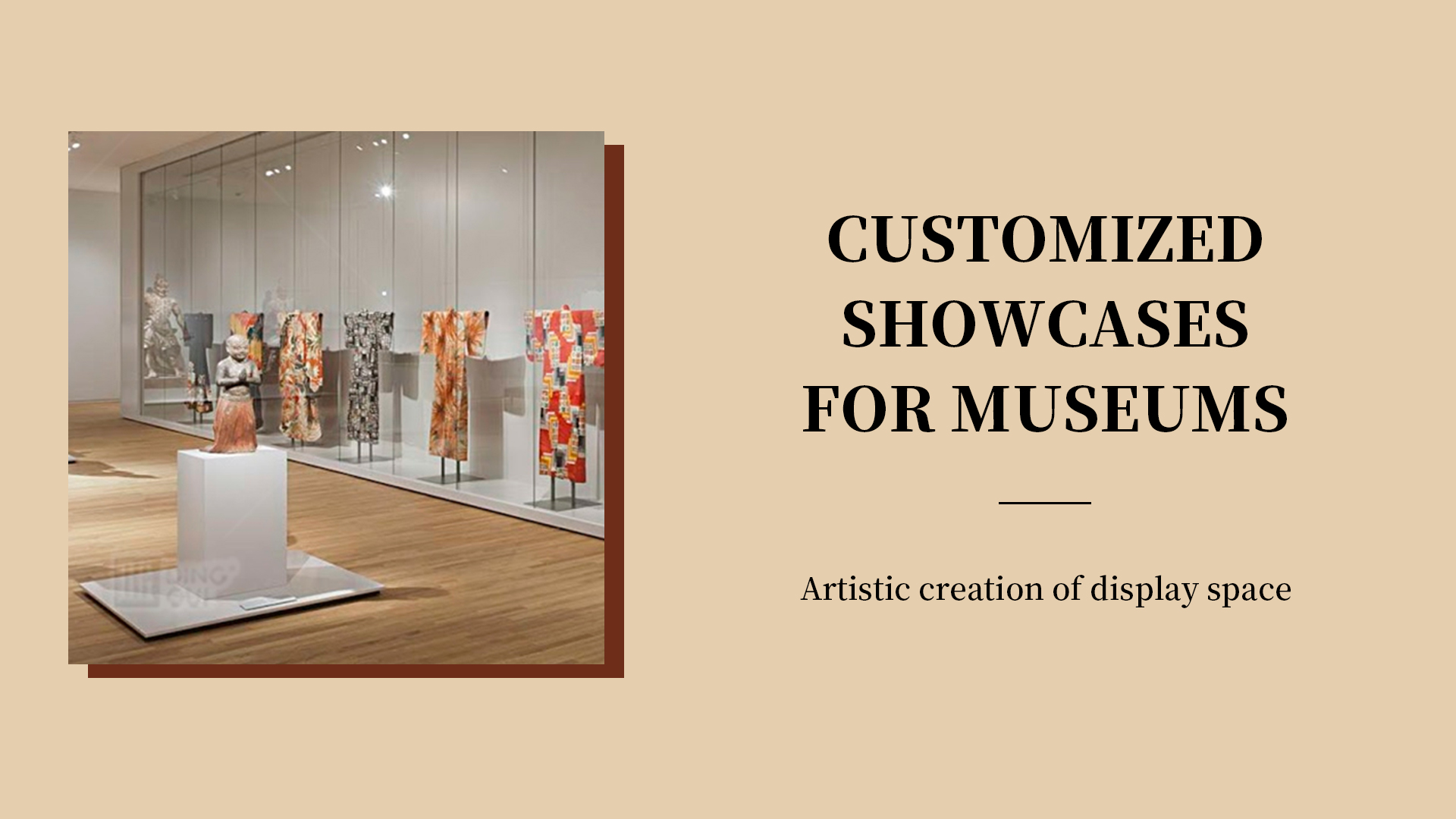 Customized showcases for museums—artistic creation of display space ...