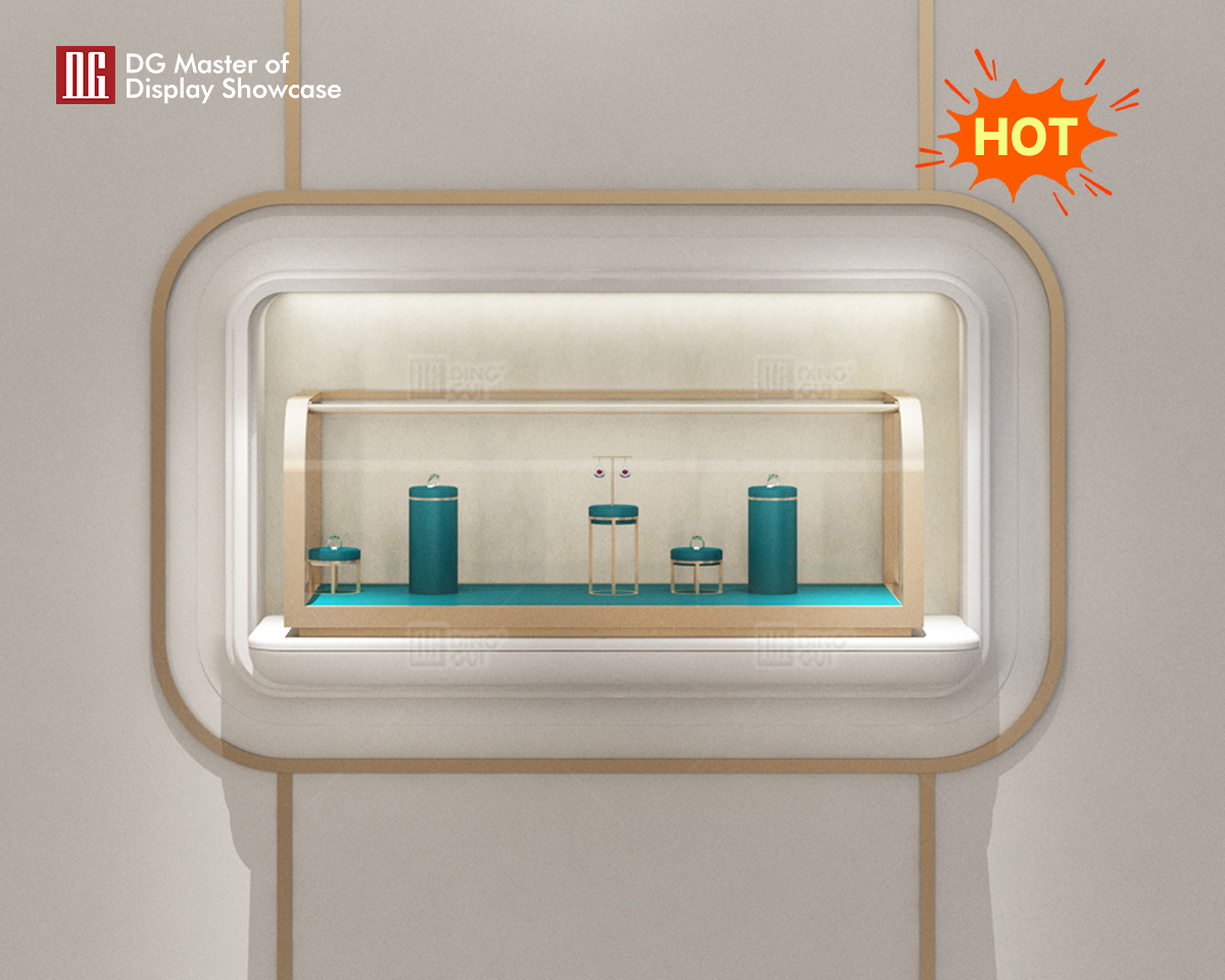 DG Showcase Luxury Custom Jewelry Watch Wall Cabinet Display Showcase ...