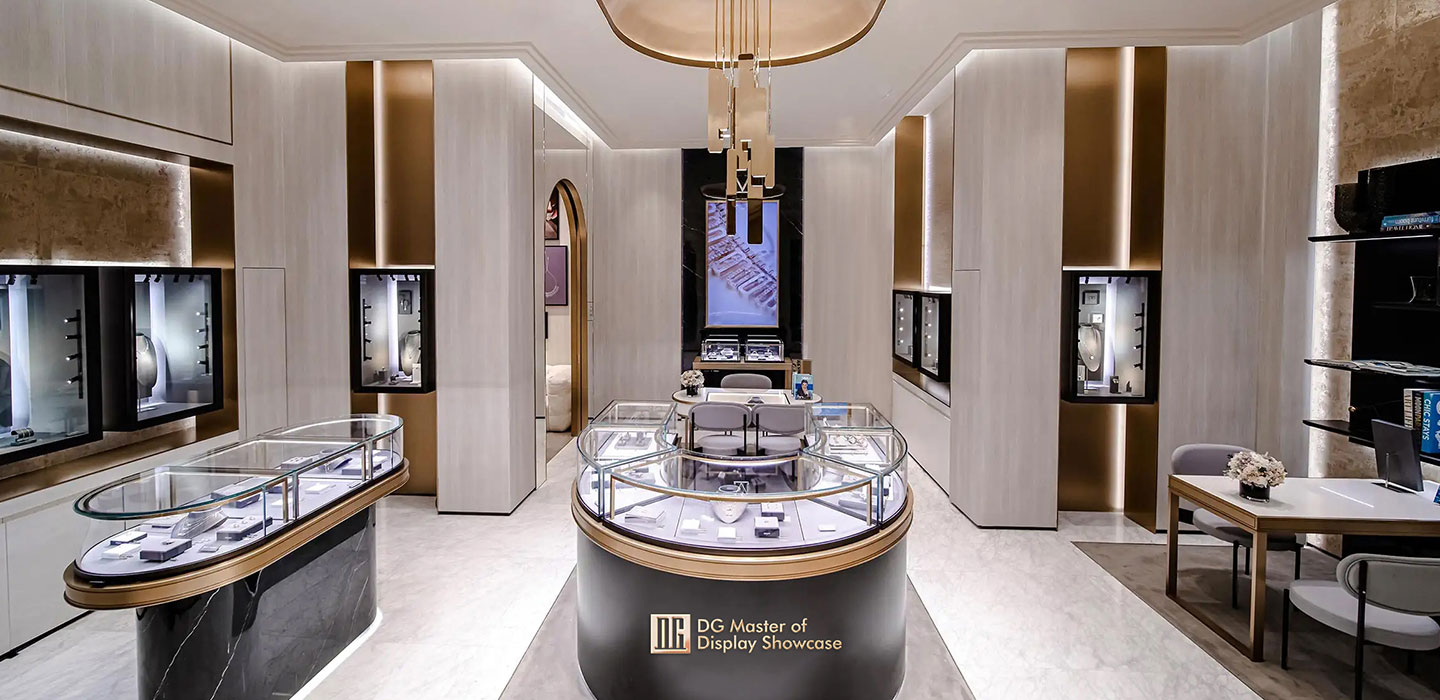 Professional Custom Display Showcase Factory