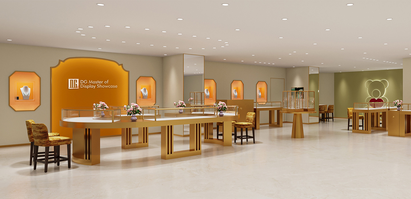 Professional Custom Display Showcase Factory