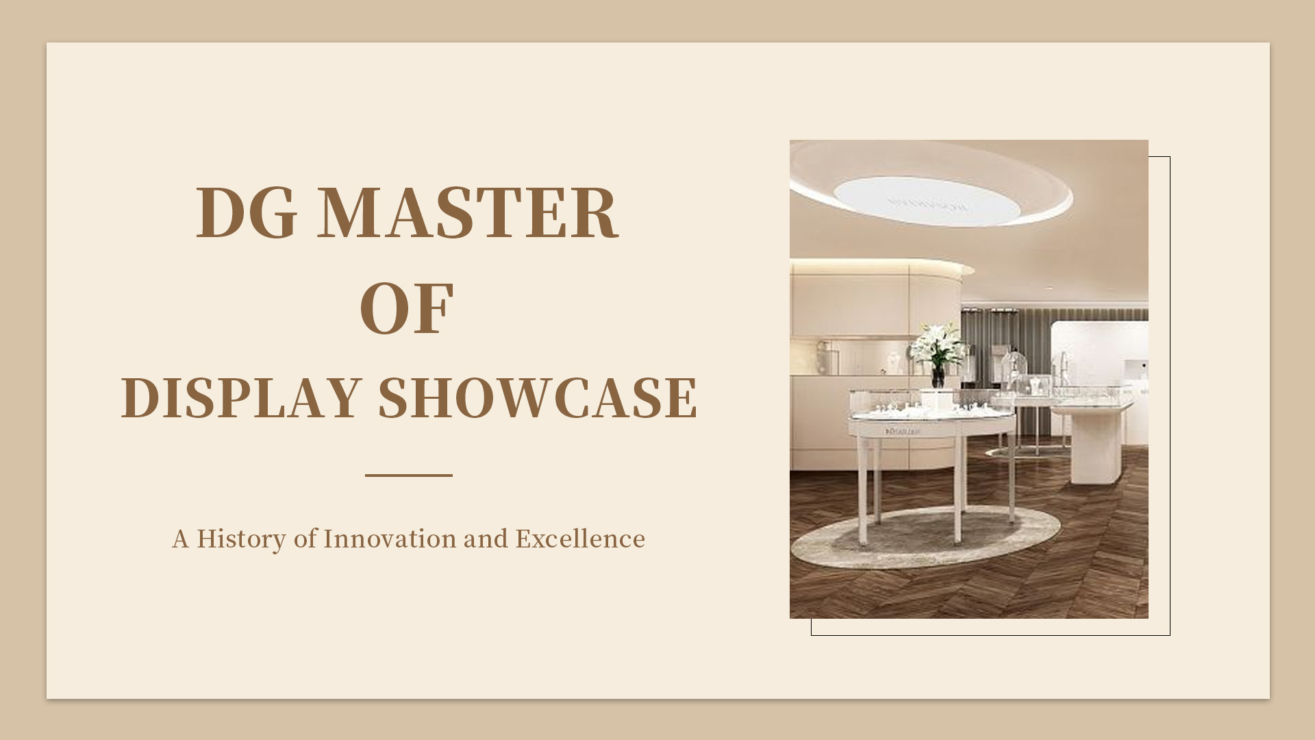 DG Master of Display Showcase: A History of Innovation and Excellence ...