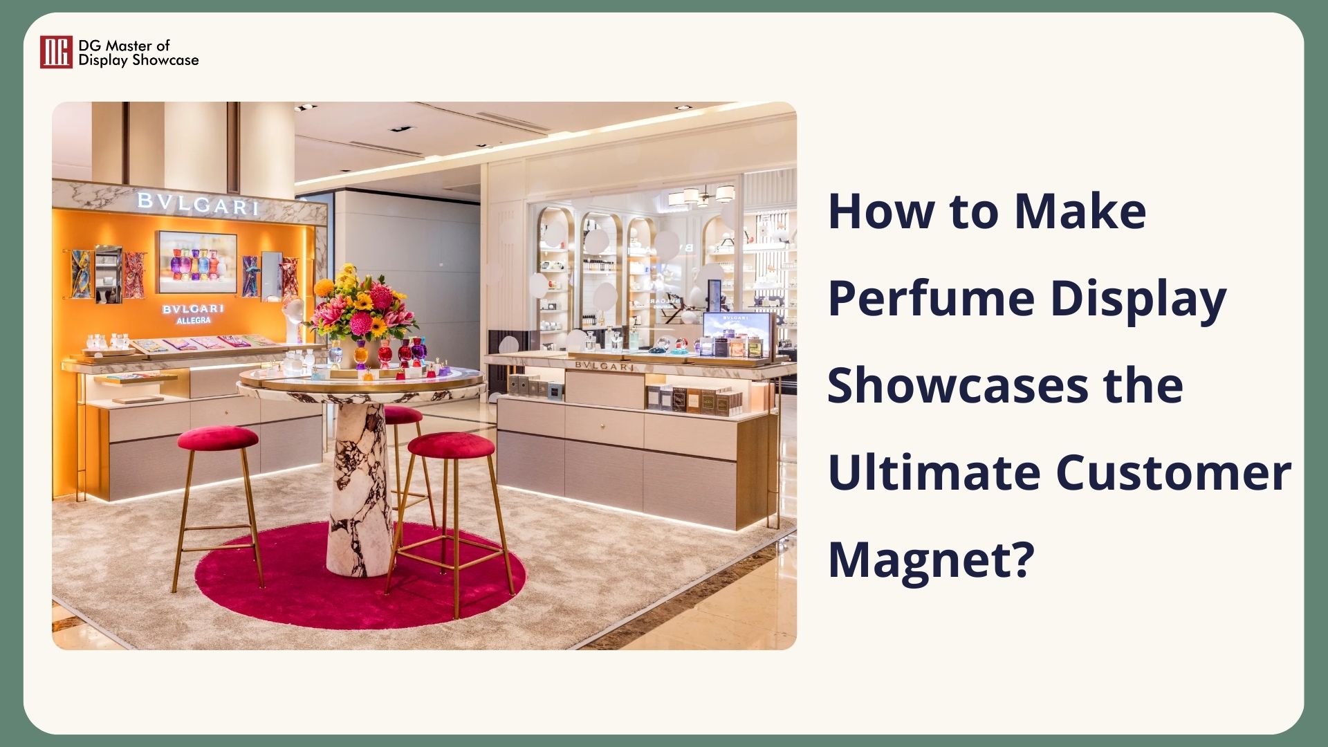 How to Make Perfume Display Showcases the Ultimate Customer Magnet ...
