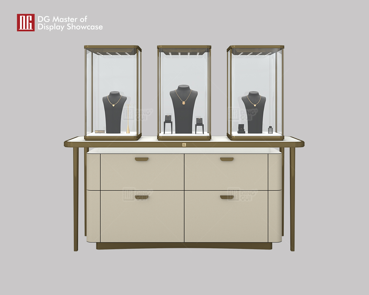 DG Showcase Luxury design Jewelry Watch Dsiplay Showcase Interior ...