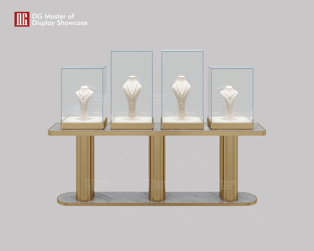 DG Display Showcase Grandly Launches Jewelry Window Showcase Island ...