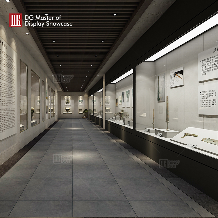 DG Showcase Professional Museum Display Cabinet Museum Showcase Design ...