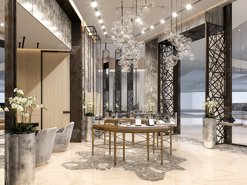 Professional Custom Display Showcase Factory