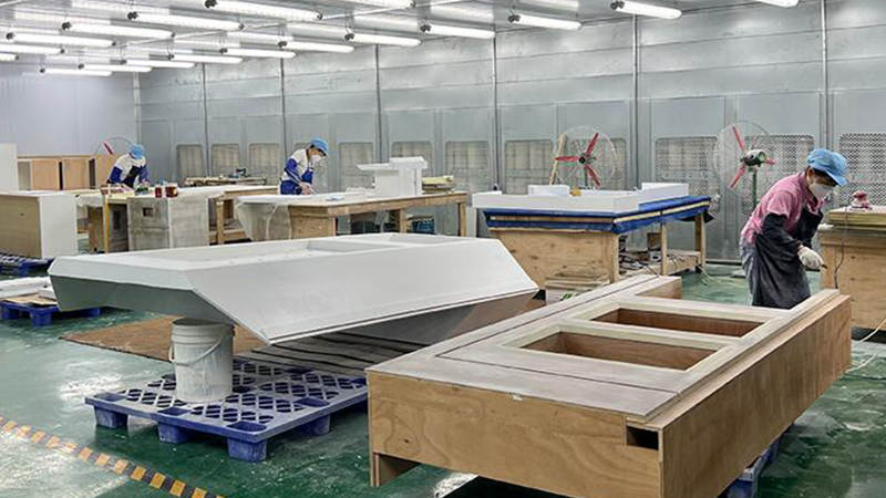 Professional Custom Display Showcase Factory