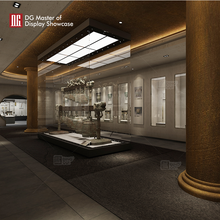 DG Showcase Professional Museum Display Cabinet Museum Showcase Design ...