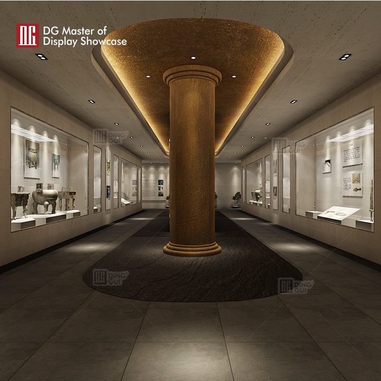 DG Showcase Professional Museum Display Cabinet Museum Showcase Design ...