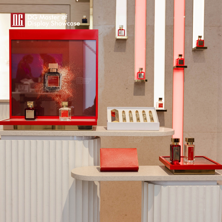 DG Showcase Large Perfume Display Cabinet Showcase Company | DG Display ...
