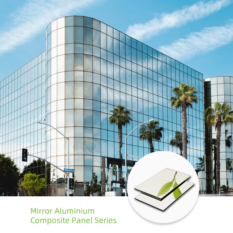 Mirror ACP Cladding Sheet Aluminum Composite Panel Supplier