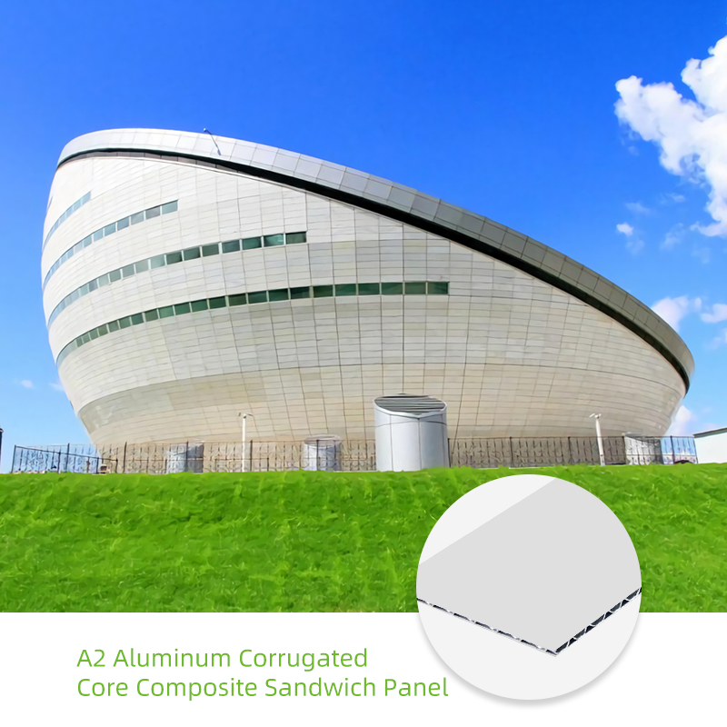 A2 Aluminum Corrugated Core Composite Sandwich Panel